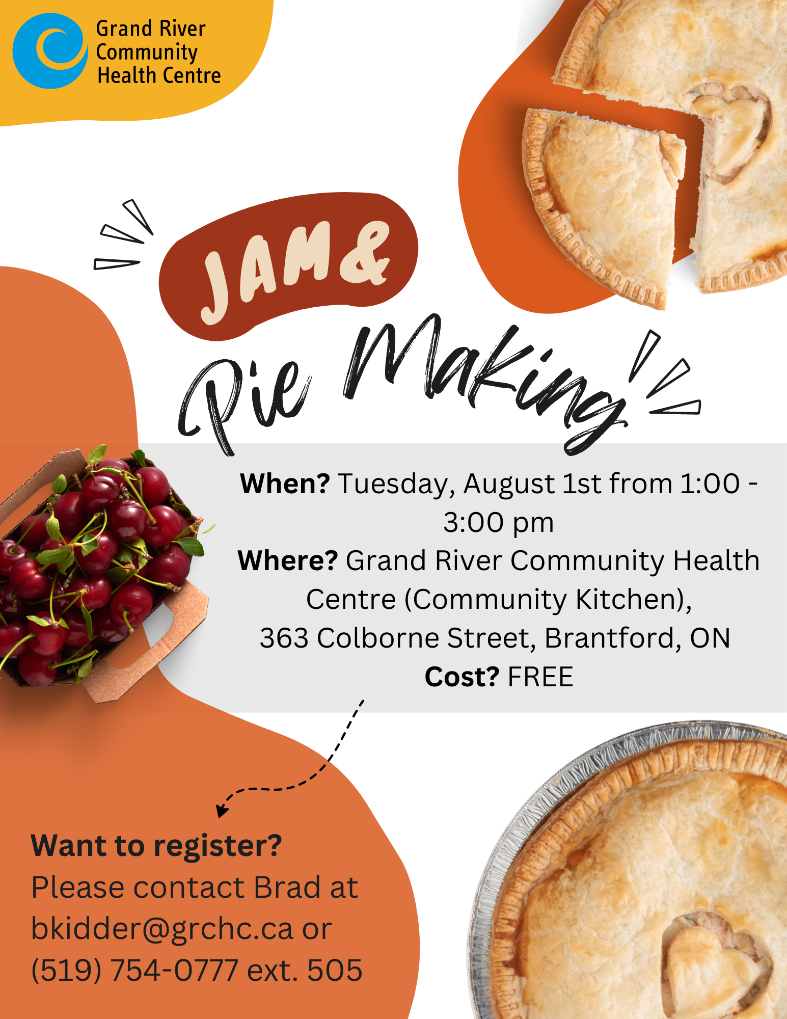 Kitchen Confidence 101: Pie and Jam Making Class